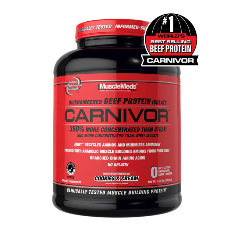 Products - MuscleMeds Carnivor Europe